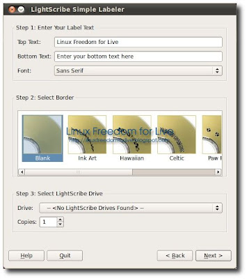 Ubuntu 10.10 Maverick: Installiamo LightScribe! - Linux Freedom